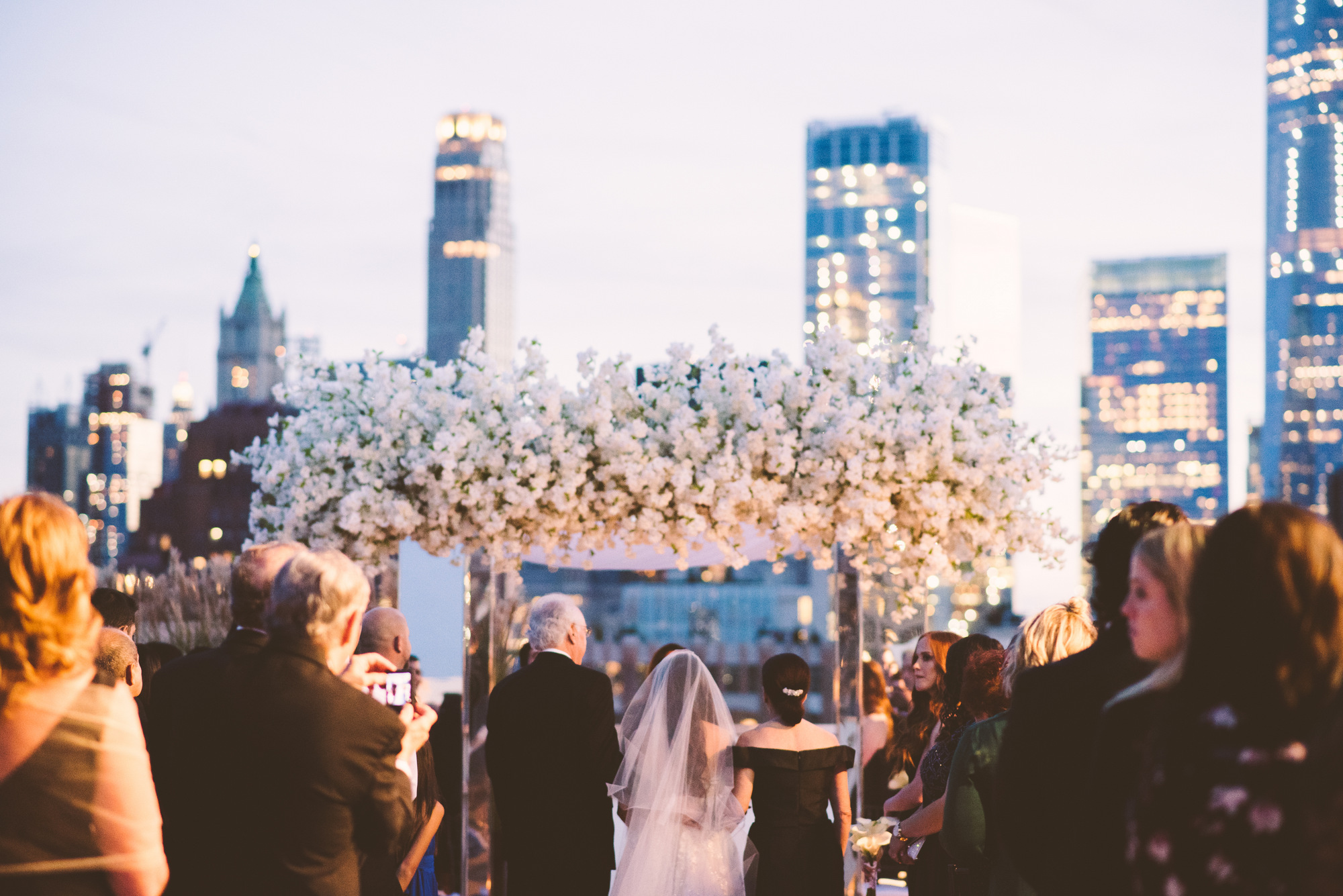 Tribeca Rooftop Wedding NYC | Julian Ribinik